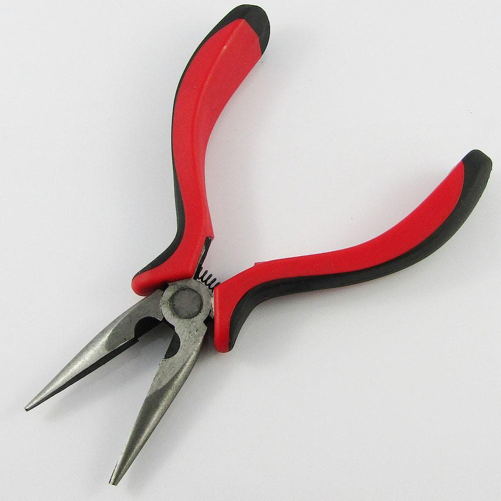 Craft & Jewellery Stainless Steel Spring Loaded Needle Nose Pliers 130 ...